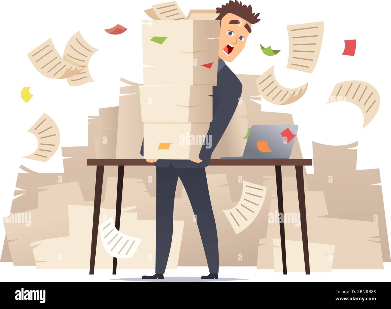 Workload Stock Vector Images - Alamy