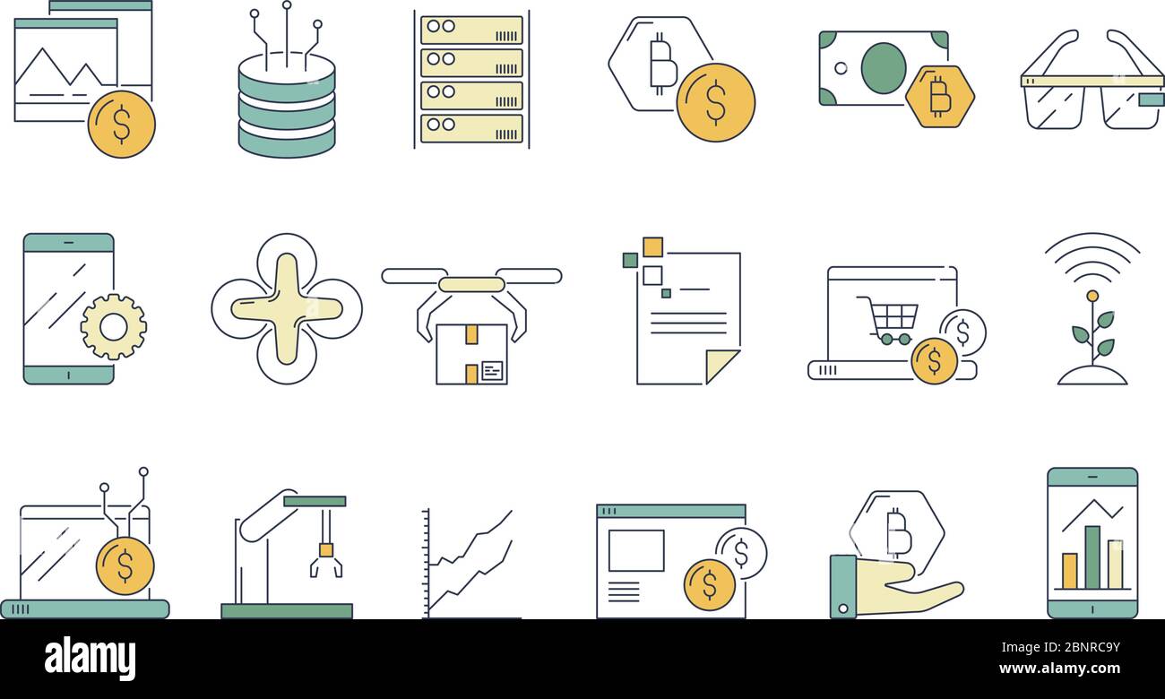 Symbols of industry Cut Out Stock Images & Pictures - Alamy