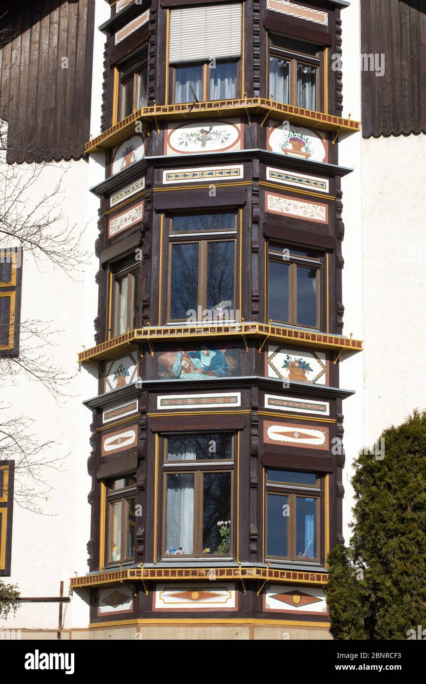Traditional building in Tyrol Stock Photo - Alamy