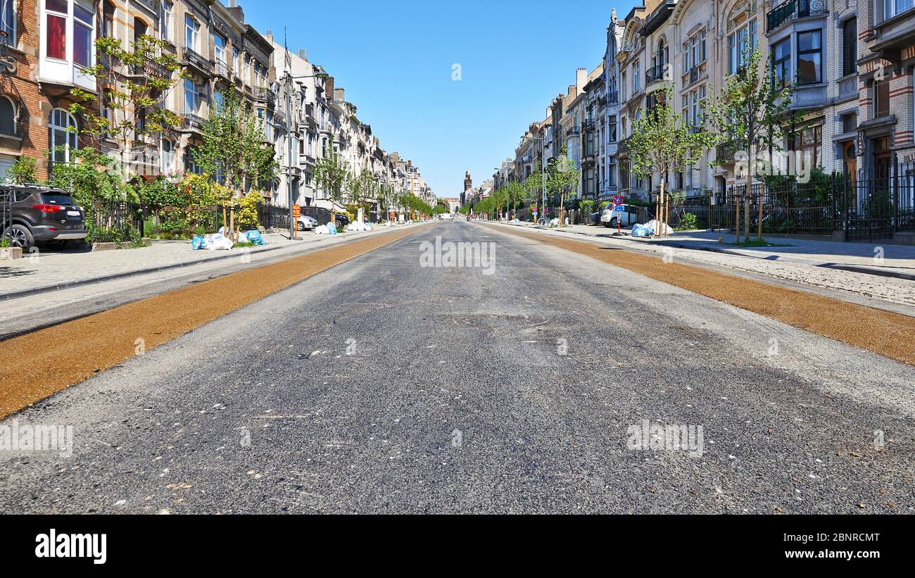 Concrete cycle track hi-res stock photography and images - Alamy