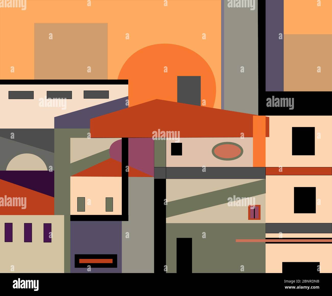 Fancy buildings Stock Vector Images - Alamy