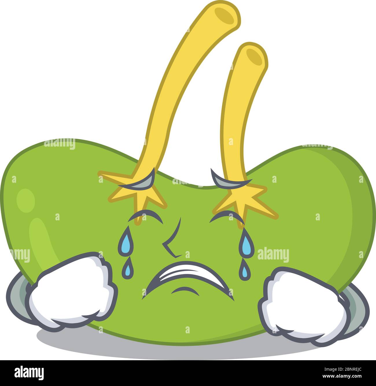 Caricature design of spleen having a sad face Stock Vector Image & Art ...