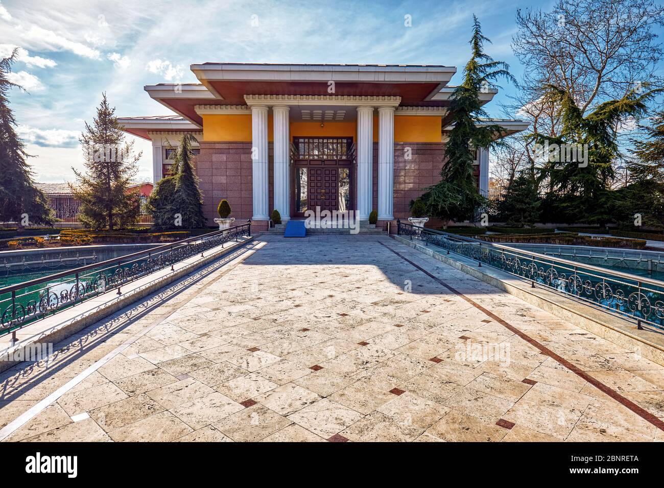 March, 2020 - Ankara, Turkey: Historical mansion building estate in ...