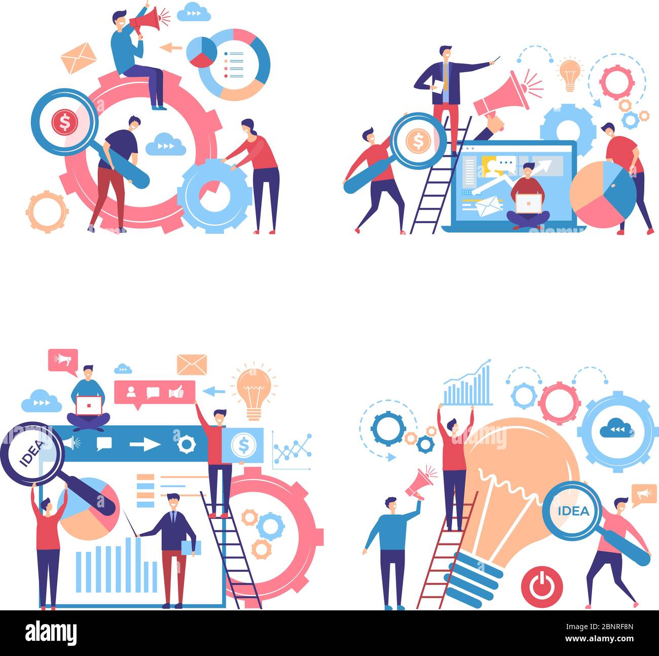 Announcing announce Stock Vector Images - Alamy