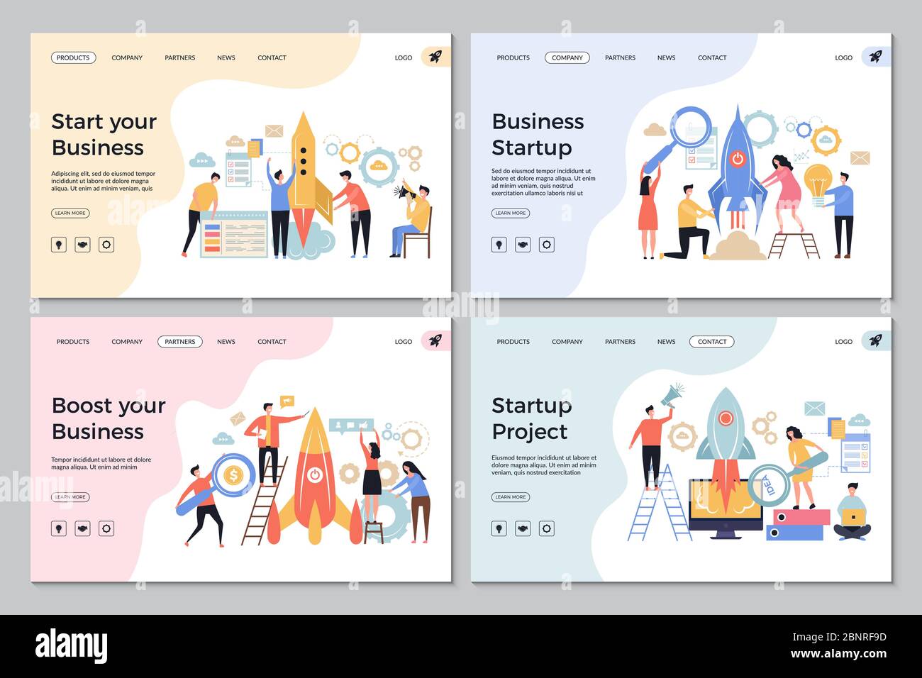 Startup landing pages. Web business sites design templates office ... Startup landing pages. Web business sites design templates office ...