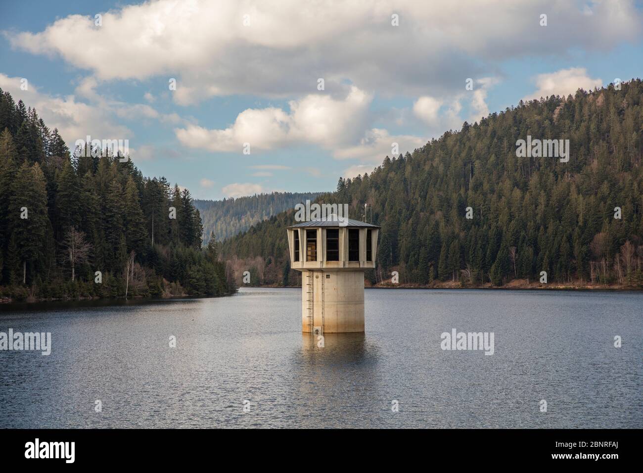 Kleine Kinzig reservoir, Black Forest Stock Photo - Alamy