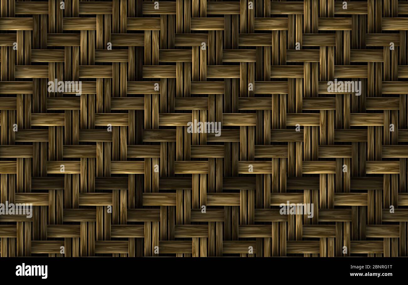 basket wicker rattan weave texture Stock Photo - Alamy