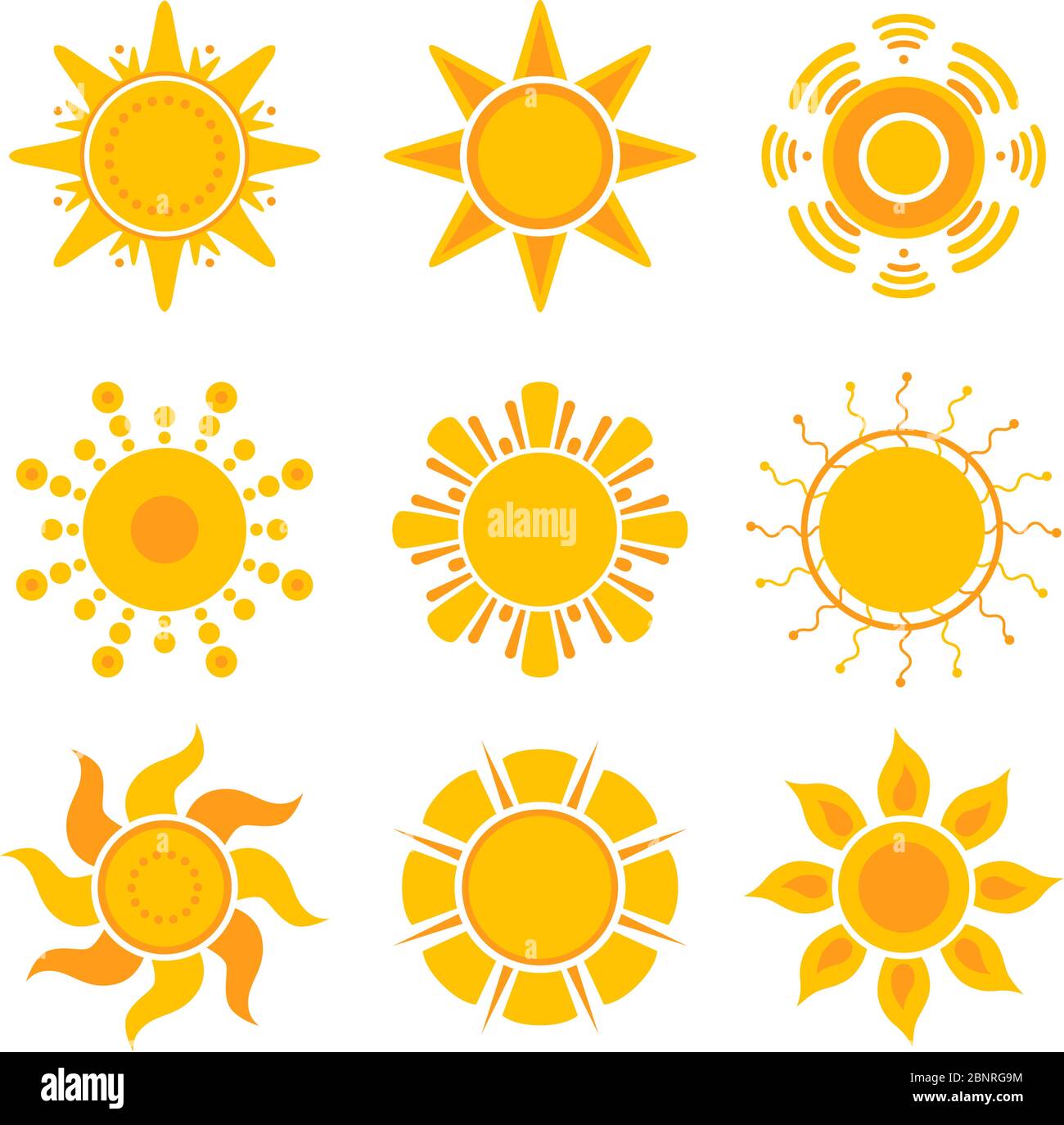Warm sunshine Stock Vector Images - Alamy