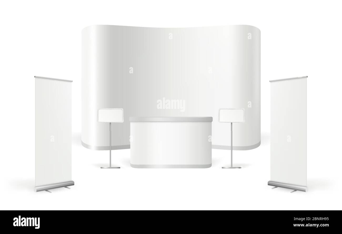 Promotional stalls Cut Out Stock Images & Pictures - Alamy