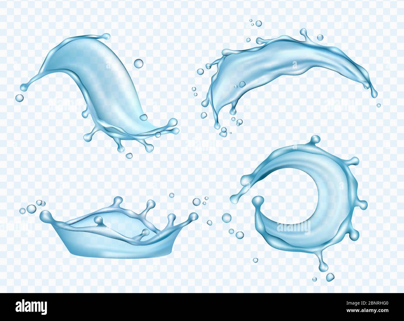 Refreshing waters Stock Vector Images - Alamy