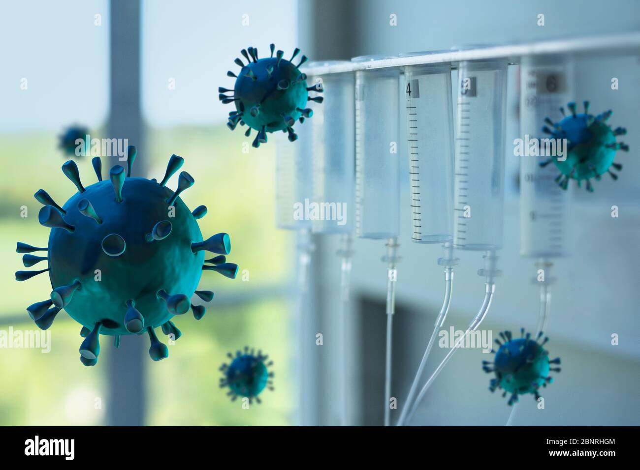 Influenza laboratory hi-res stock photography and images - Alamy