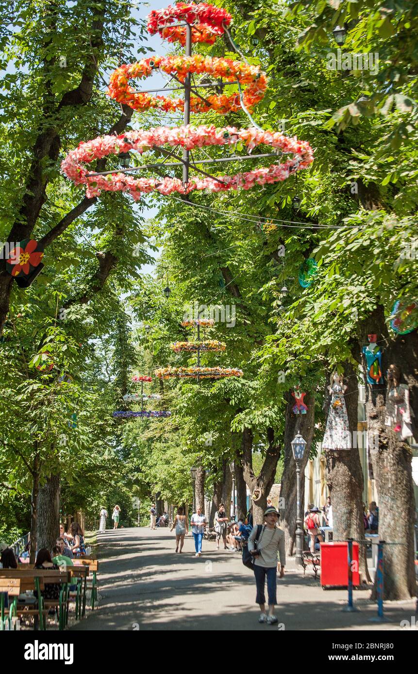 Srossmayerovo Setaliste is one of the routes from the lower town to ...