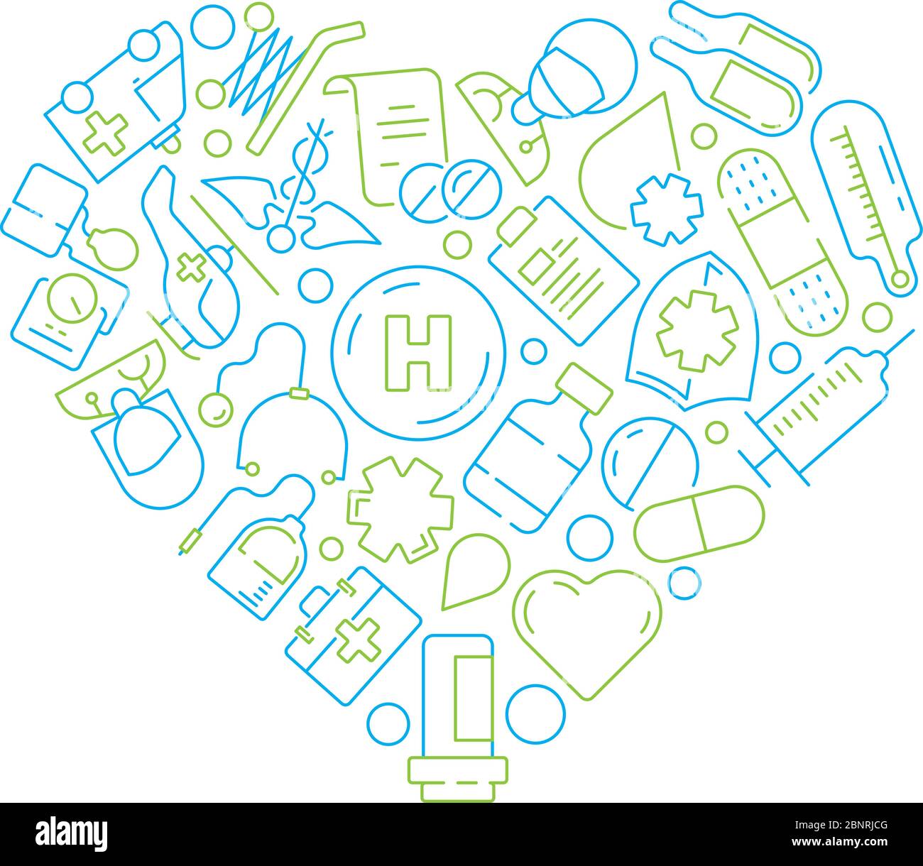 Health symbols hi-res stock photography and images - Alamy
