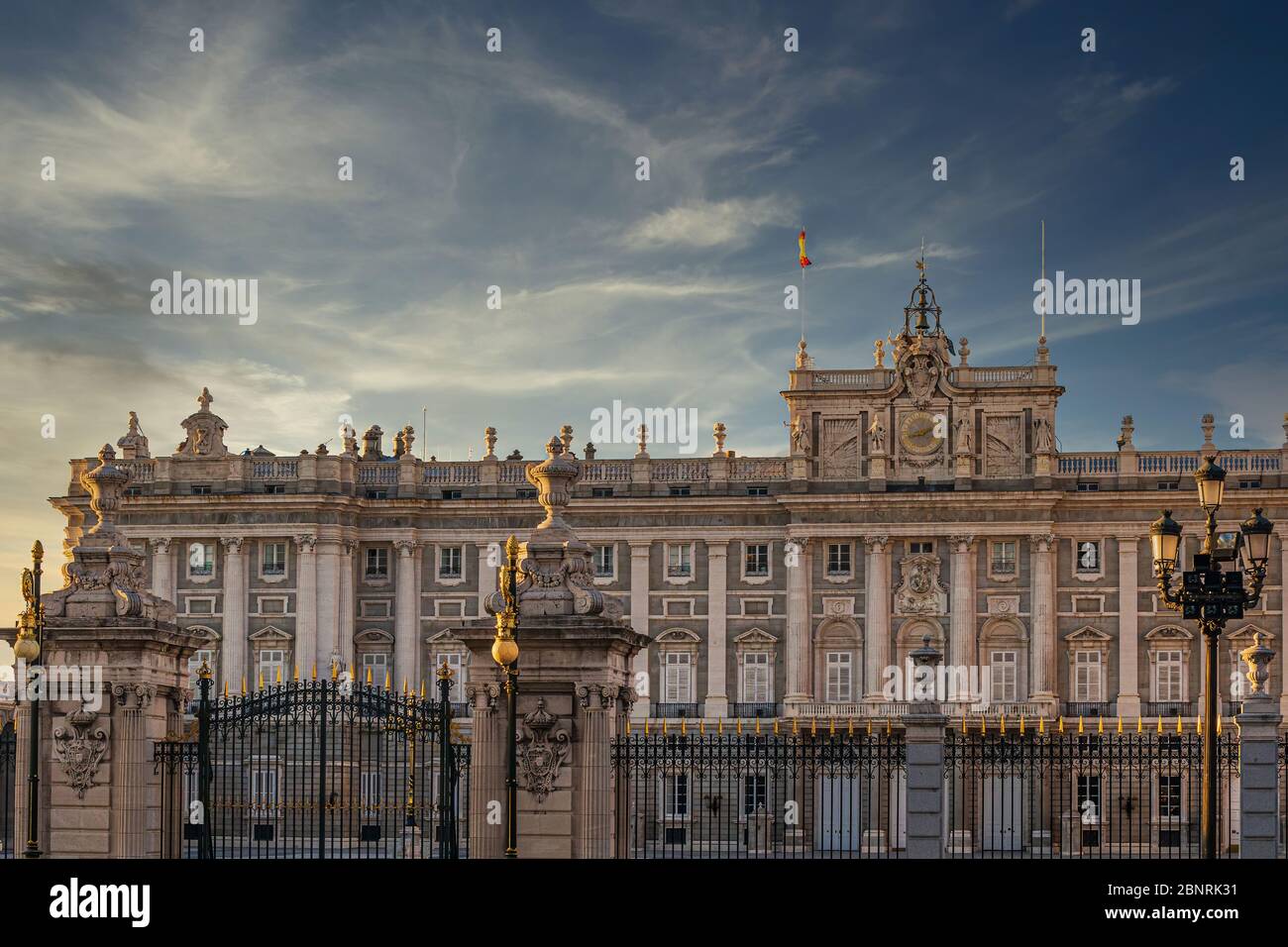 The Royal Palace in Madrid, Spain Stock Photo - Alamy
