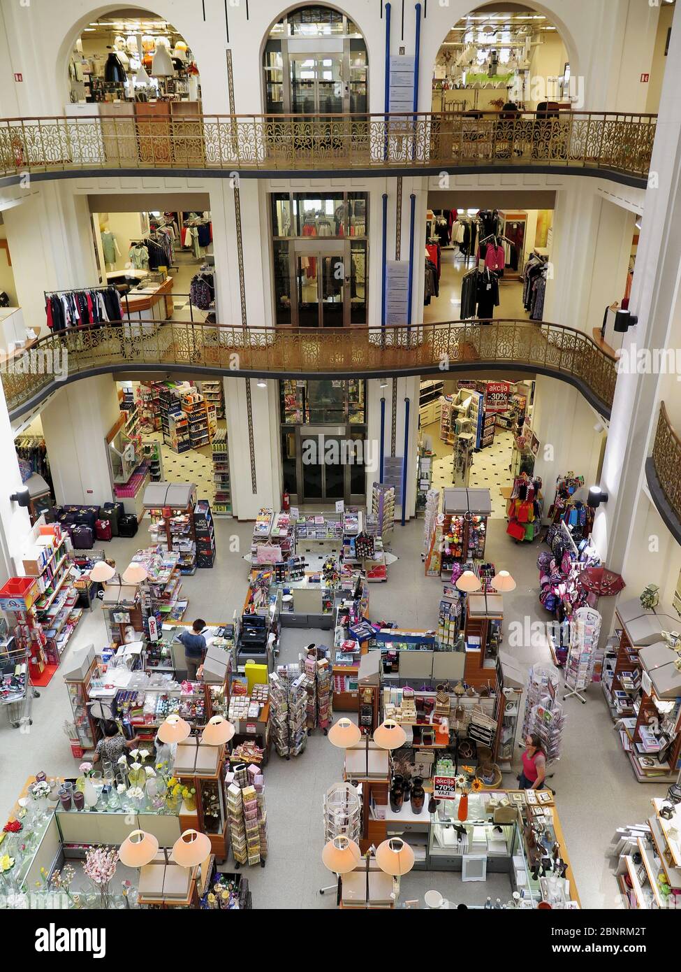 Nama department store in the heart of Zagreb Stock Photo - Alamy