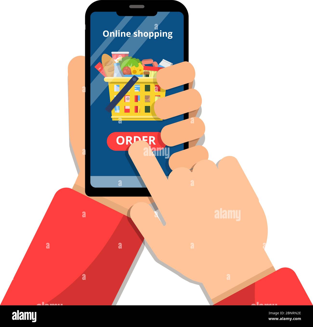 Order now cartoon hi-res stock photography and images - Alamy