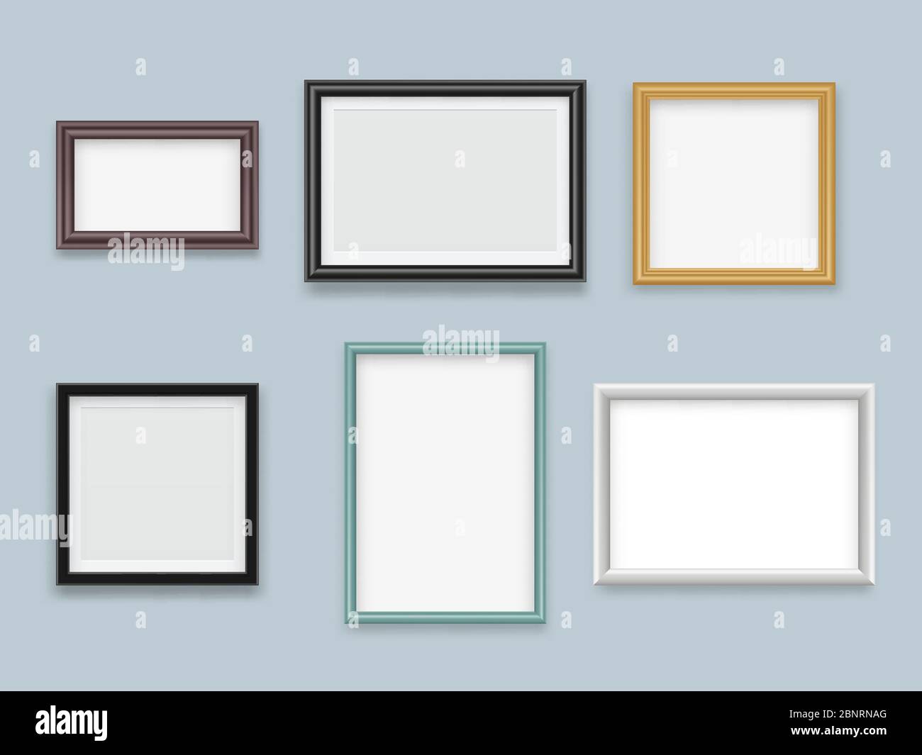 Empty art gallery Stock Vector Images - Alamy