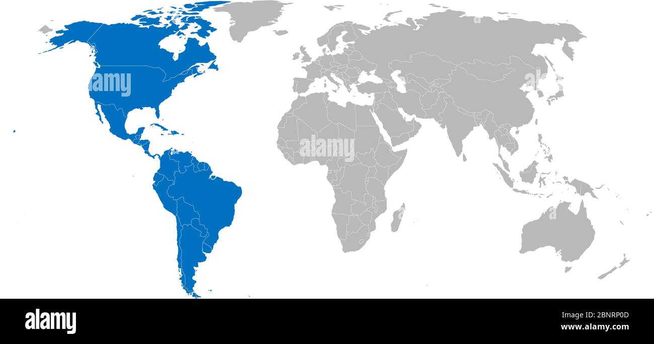 Oas map hi-res stock photography and images - Alamy