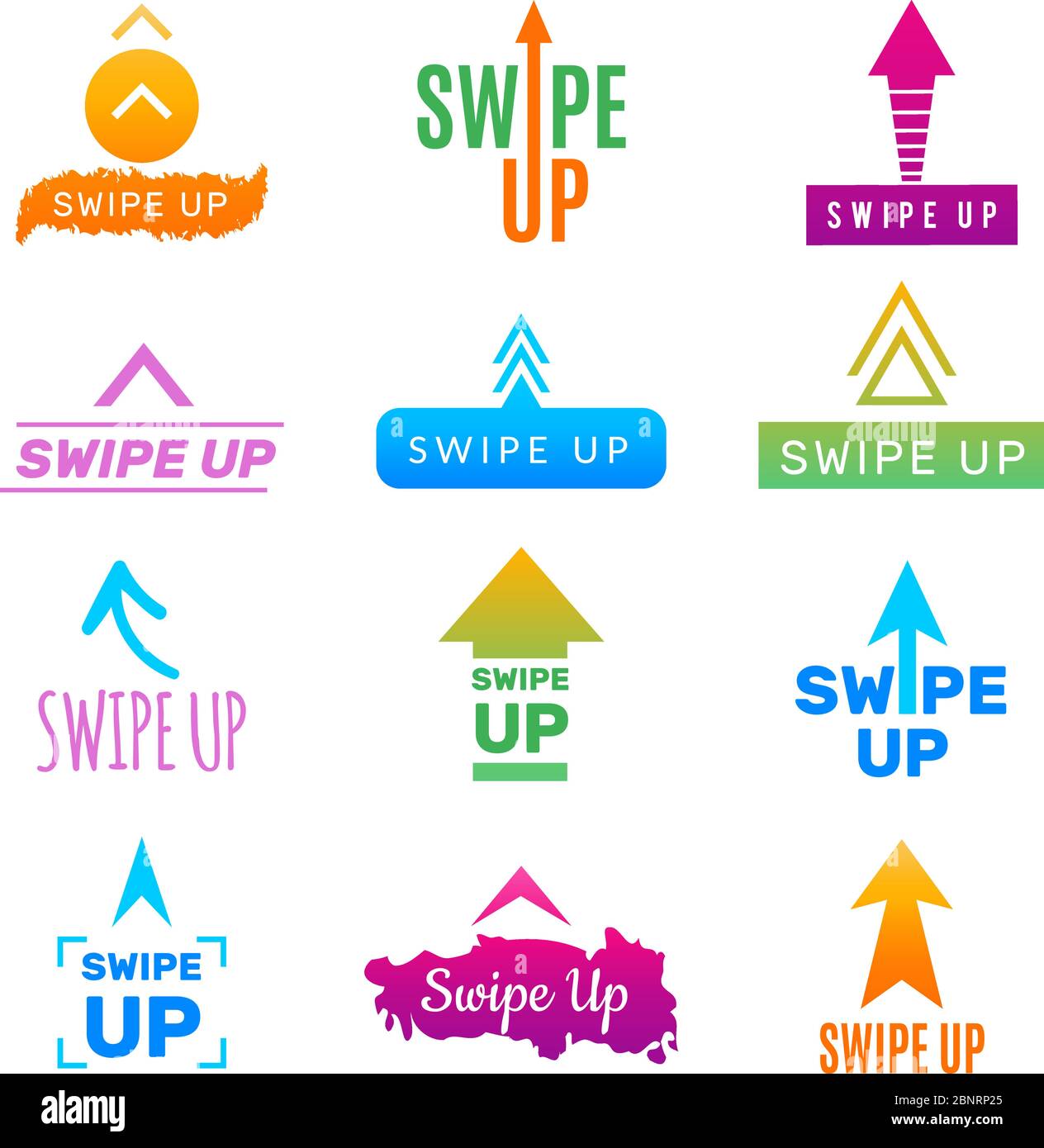 Insta swipe up. Ui app design template screen buttons and link for social web project photo blog ...