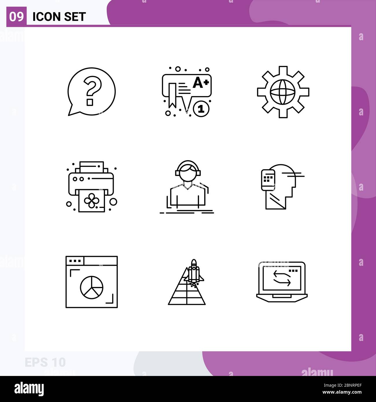 Question mark the aircraft Stock Vector Images - Alamy