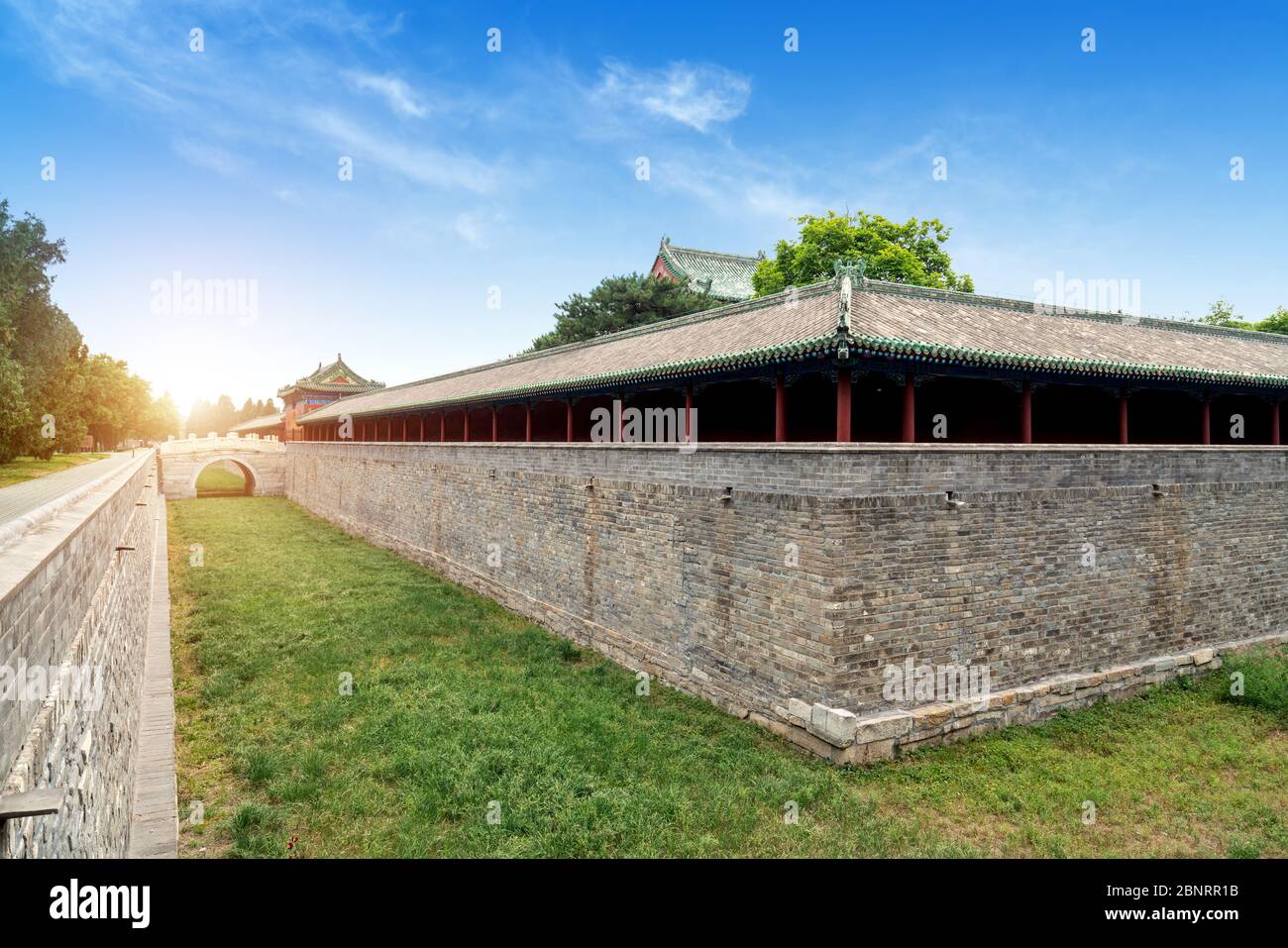 Ancient Chinese style building located in Tiantan Park, Beijing, China ...