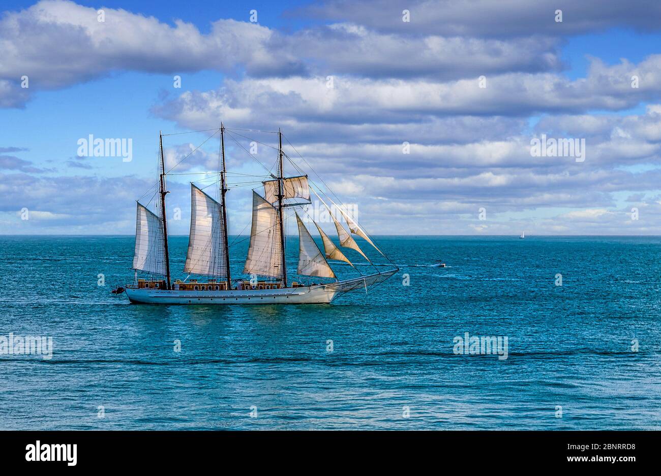 Old three masted schooner hi-res stock photography and images - Alamy