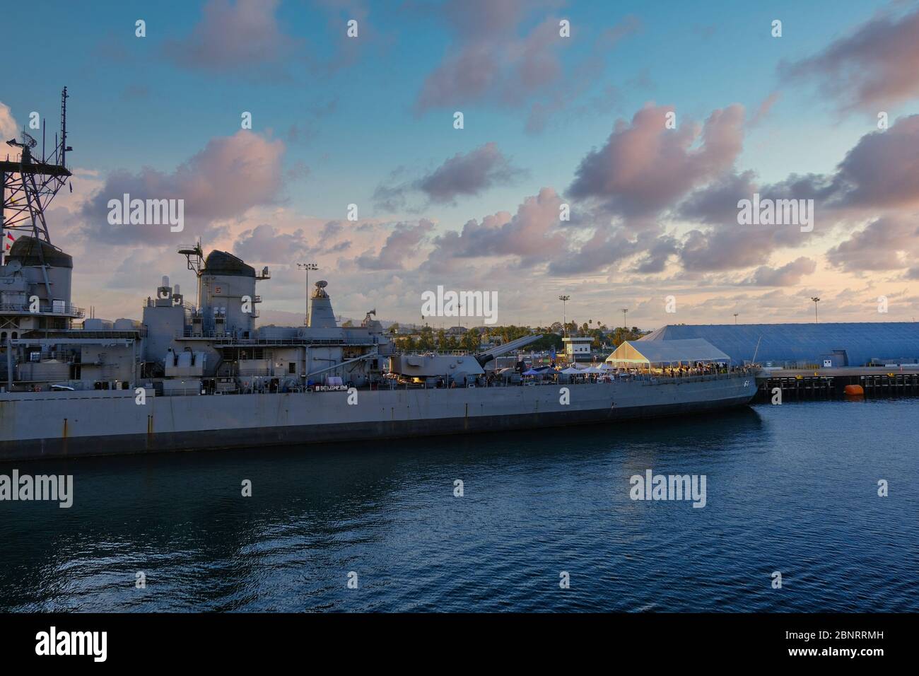 Battleship uss iowa museum hi-res stock photography and images - Alamy