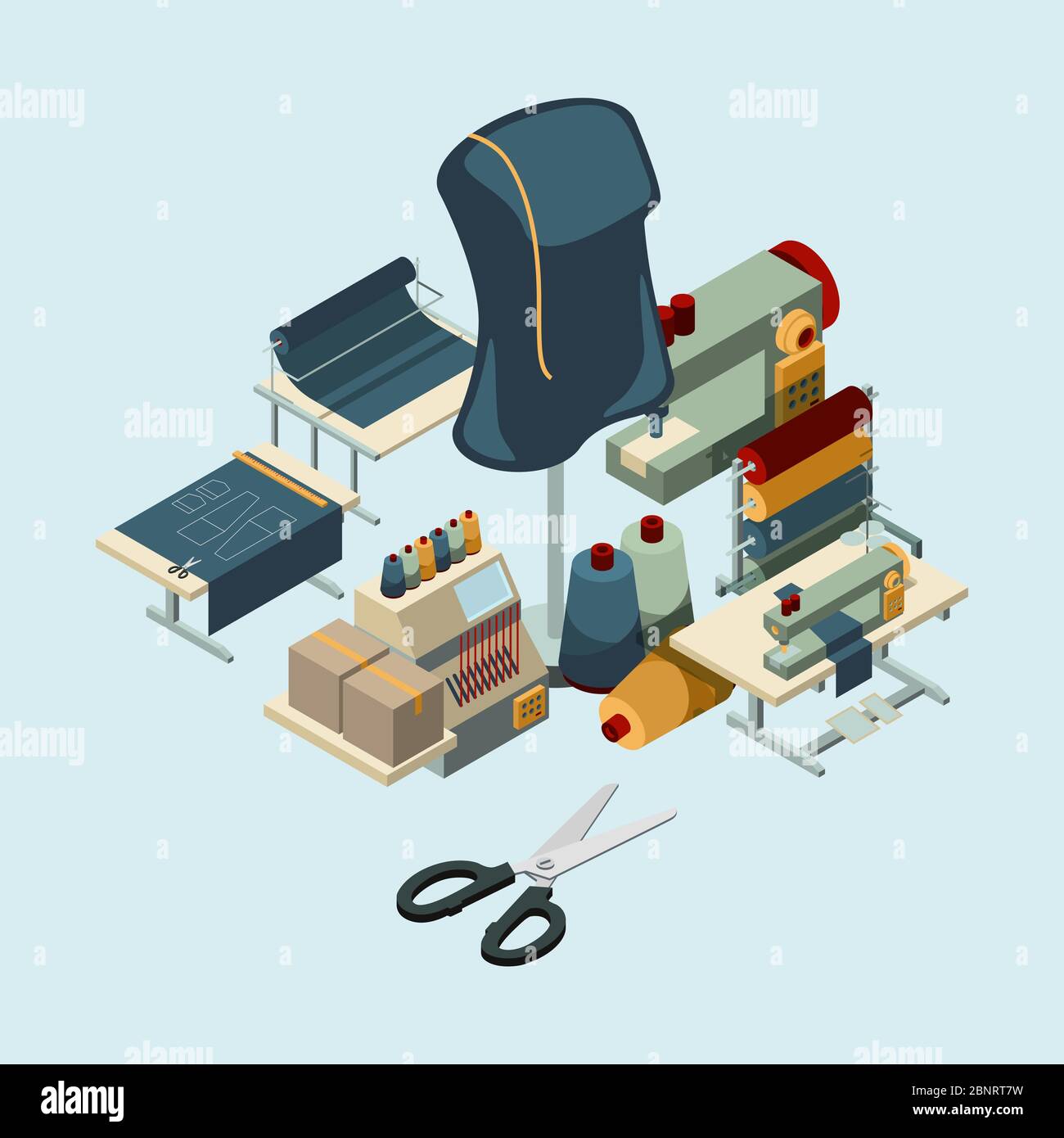 Garment production facility hi-res stock photography and images - Alamy