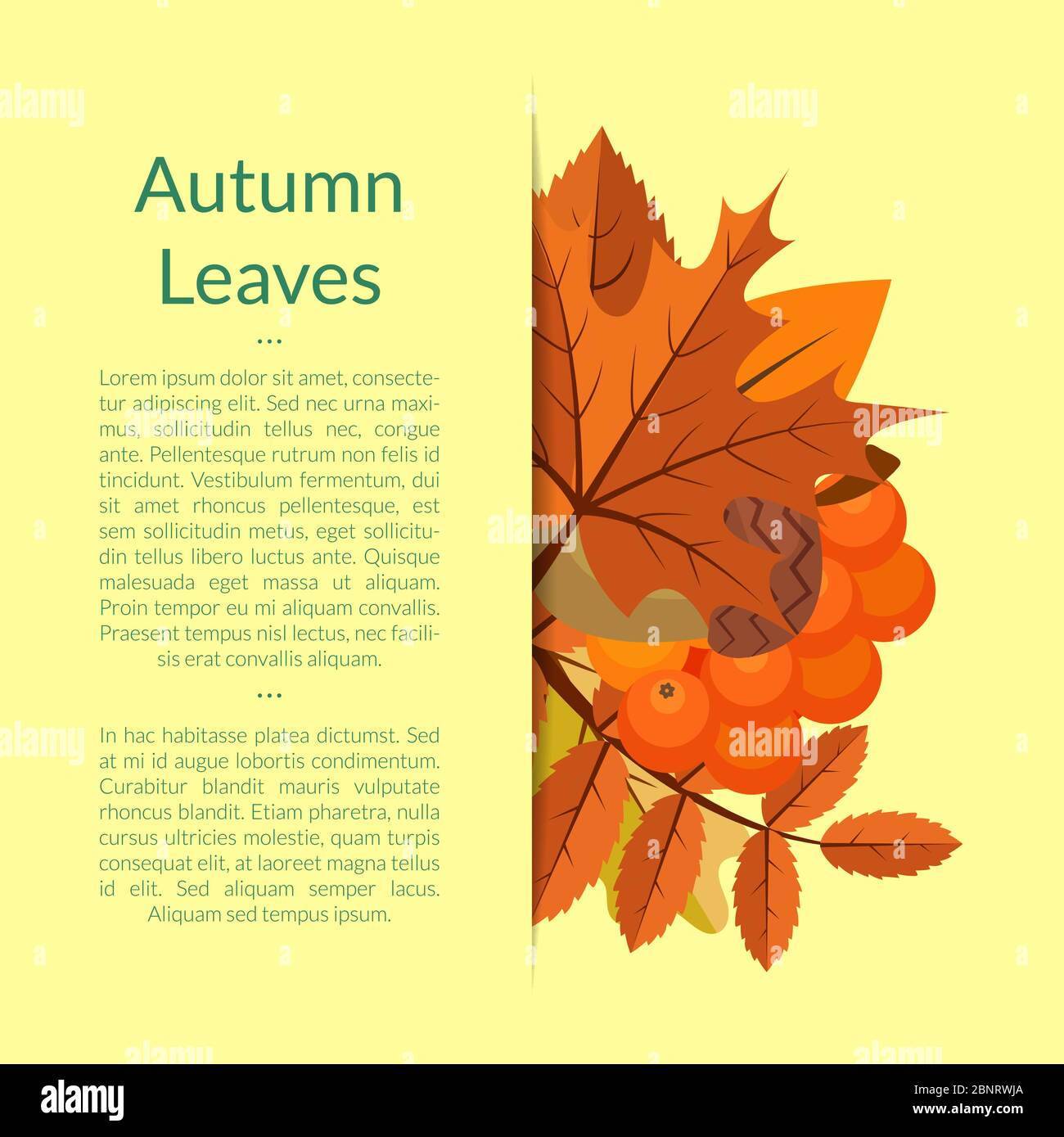 Cartoon autumn hi-res stock photography and images - Alamy