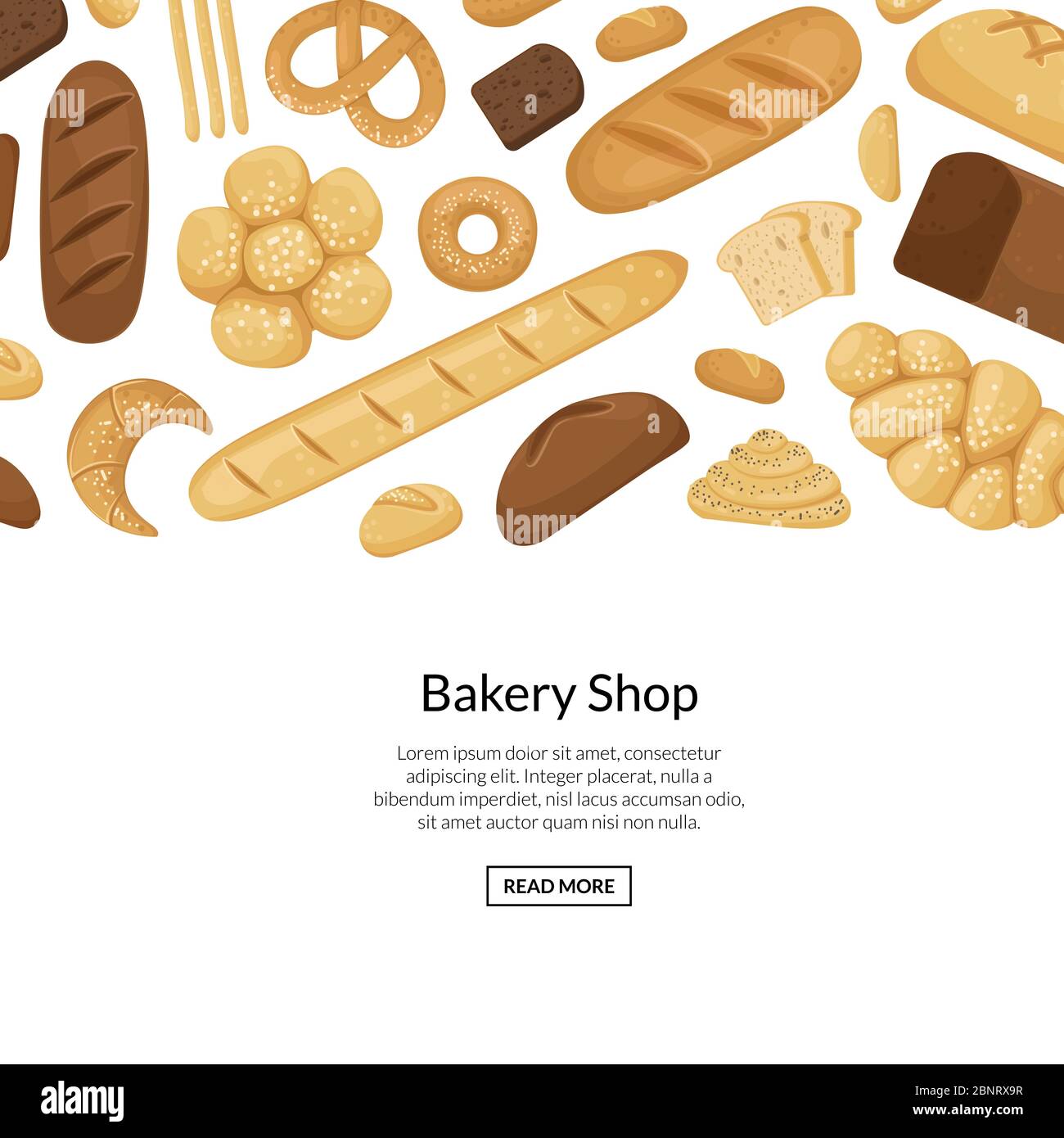 Bakery cartoon hi-res stock photography and images - Alamy