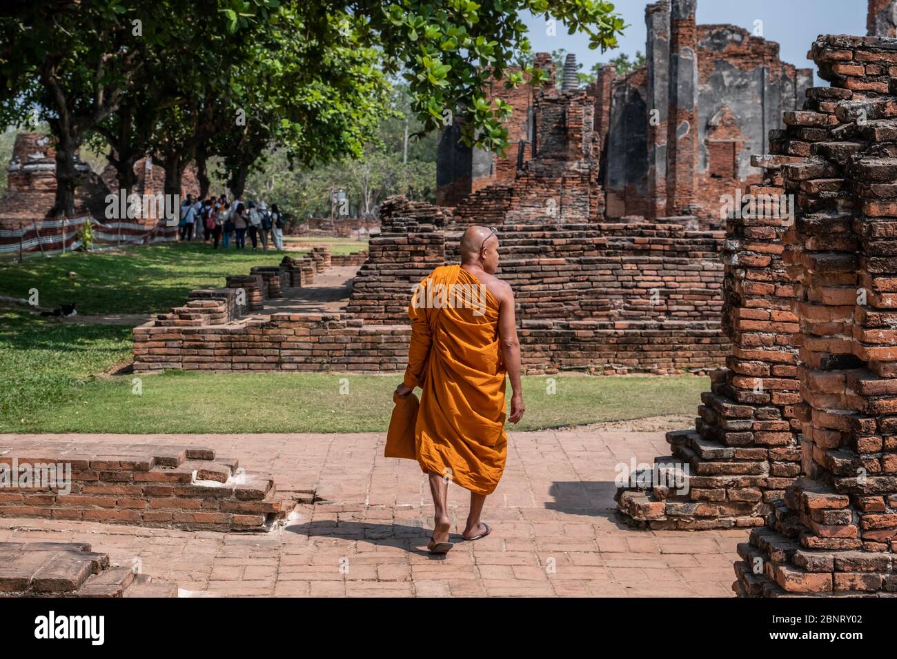 Back side view of temple hi-res stock photography and images - Alamy