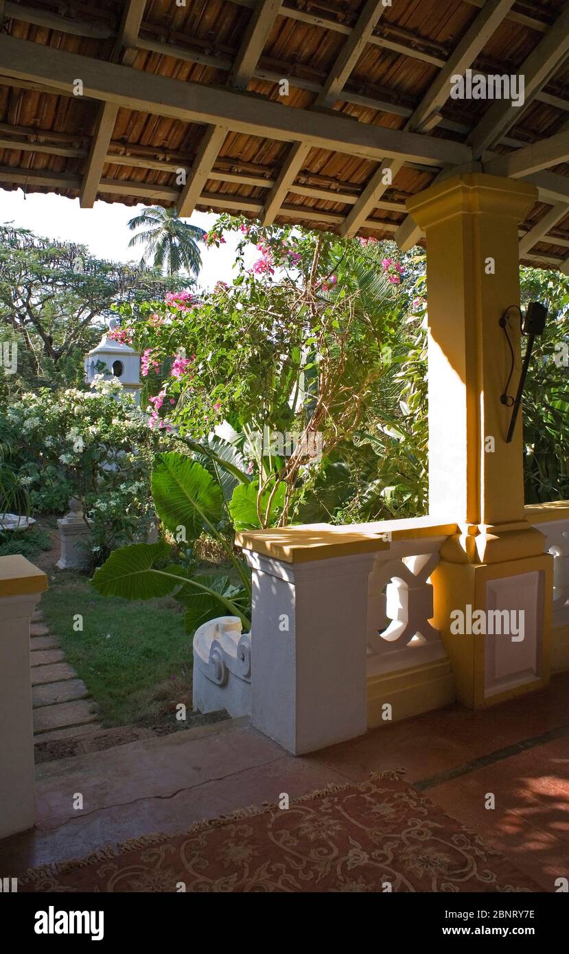 Palacio do Deao near Quepem. Goa. India Stock Photo - Alamy