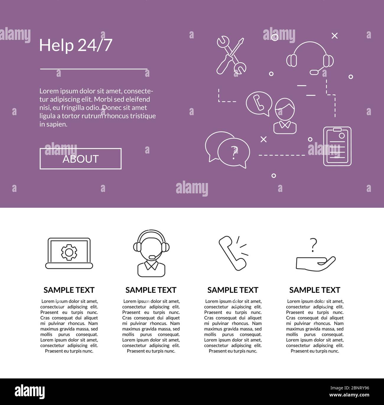 Admin assistant Stock Vector Images - Alamy