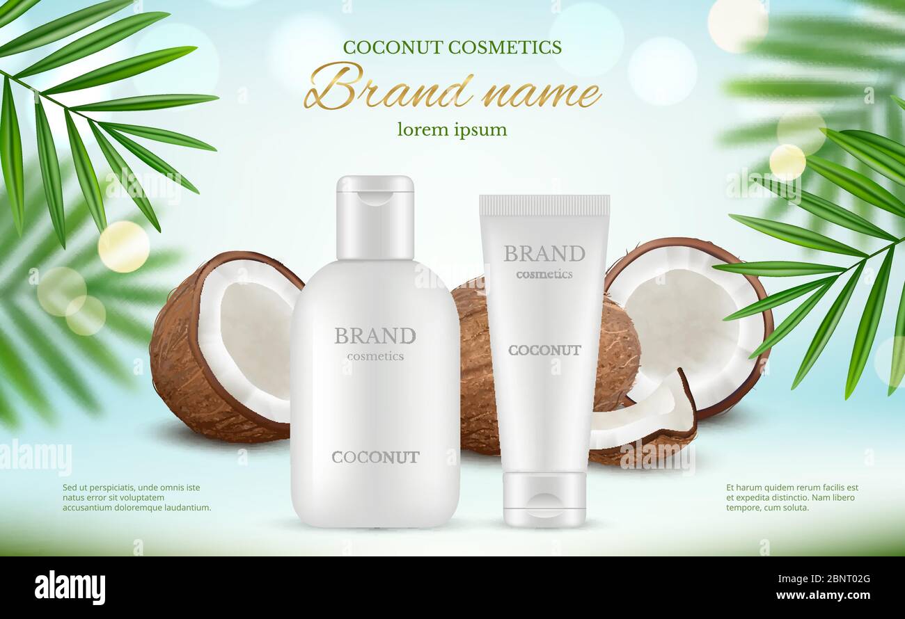 Plant milk cream Stock Vector Images - Alamy