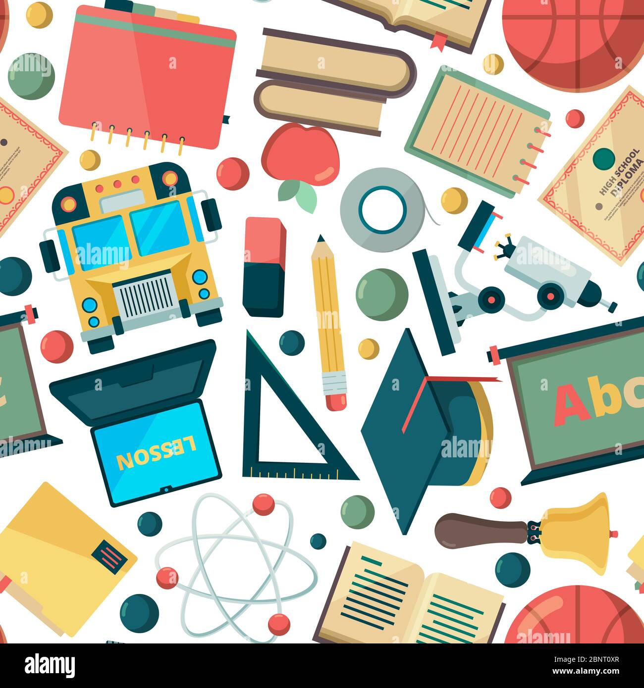 Laptop educational tool Stock Vector Images - Alamy