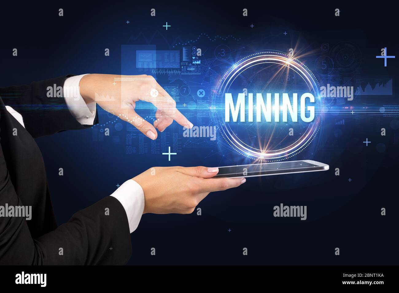 Close up touchscreen mining hi-res stock photography and images - Alamy