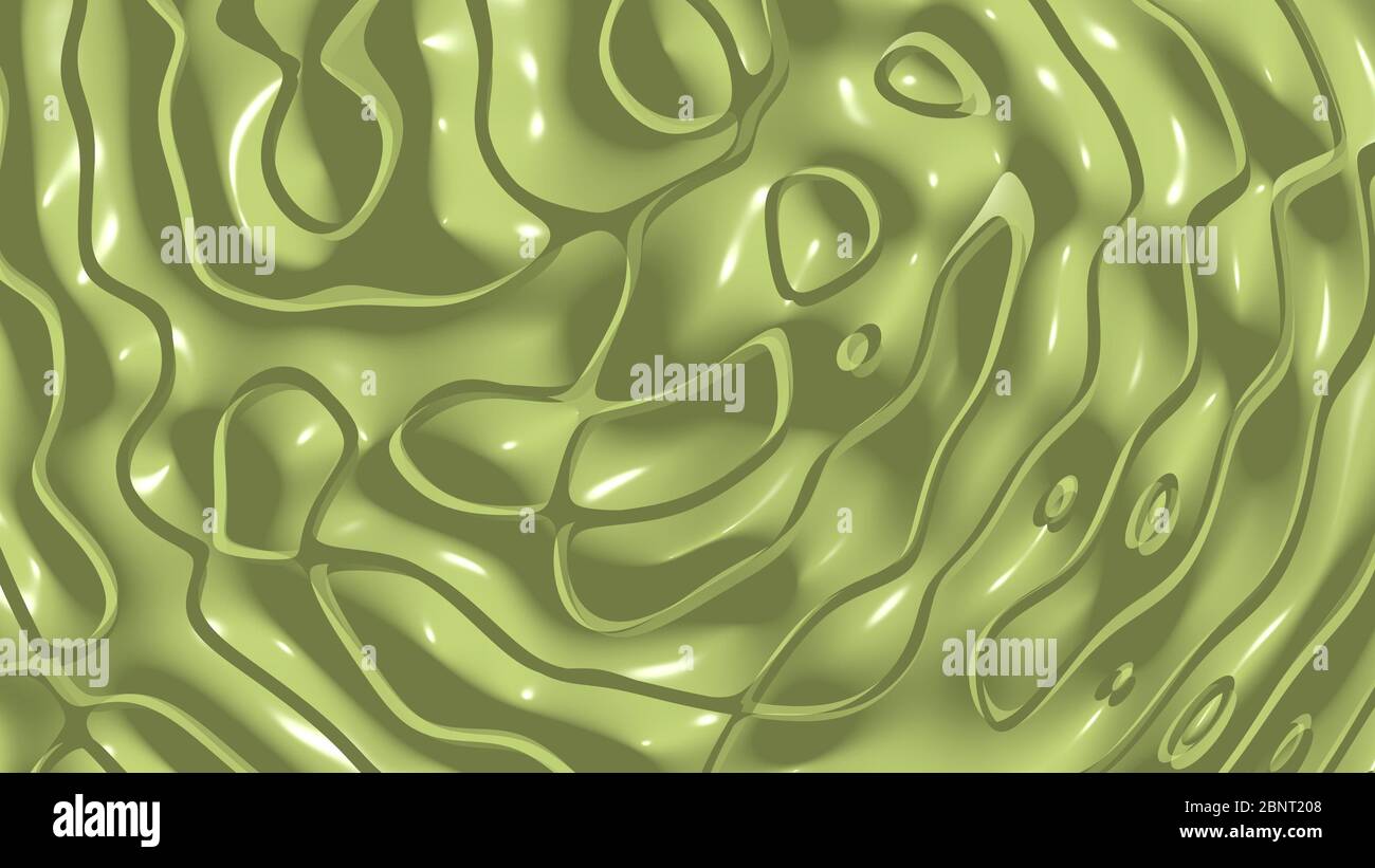 Uniform 3D abstract background of simple patterns of ANDROID GREEN ...