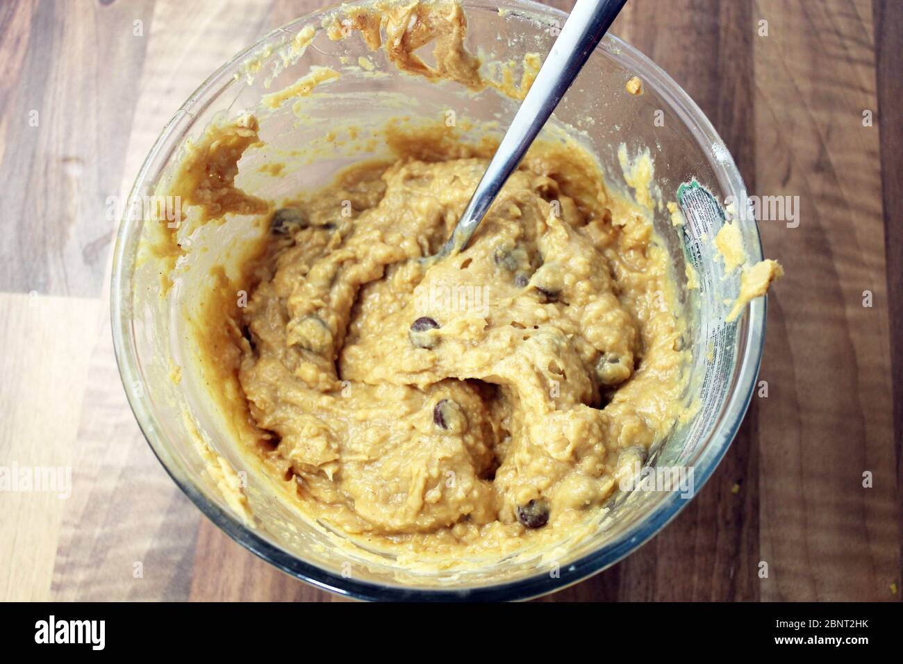 Cookie dough mixture Stock Photo - Alamy