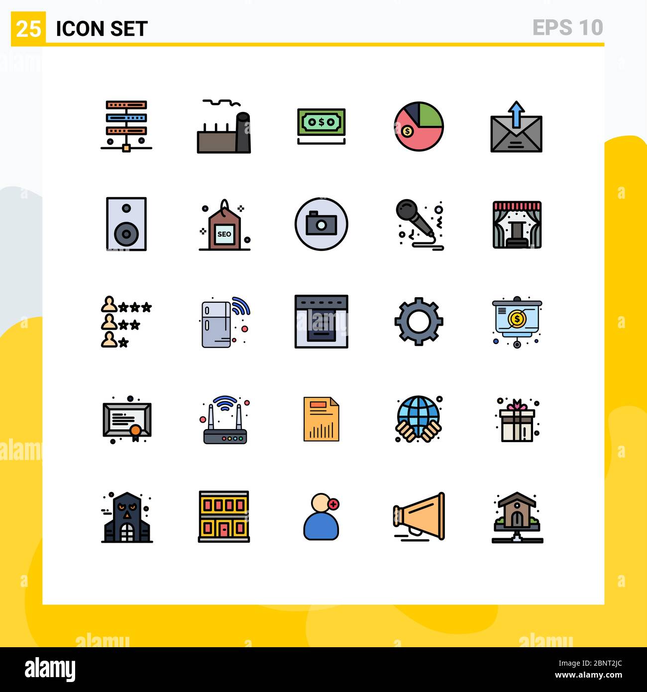 Steam engine plant Stock Vector Images - Alamy