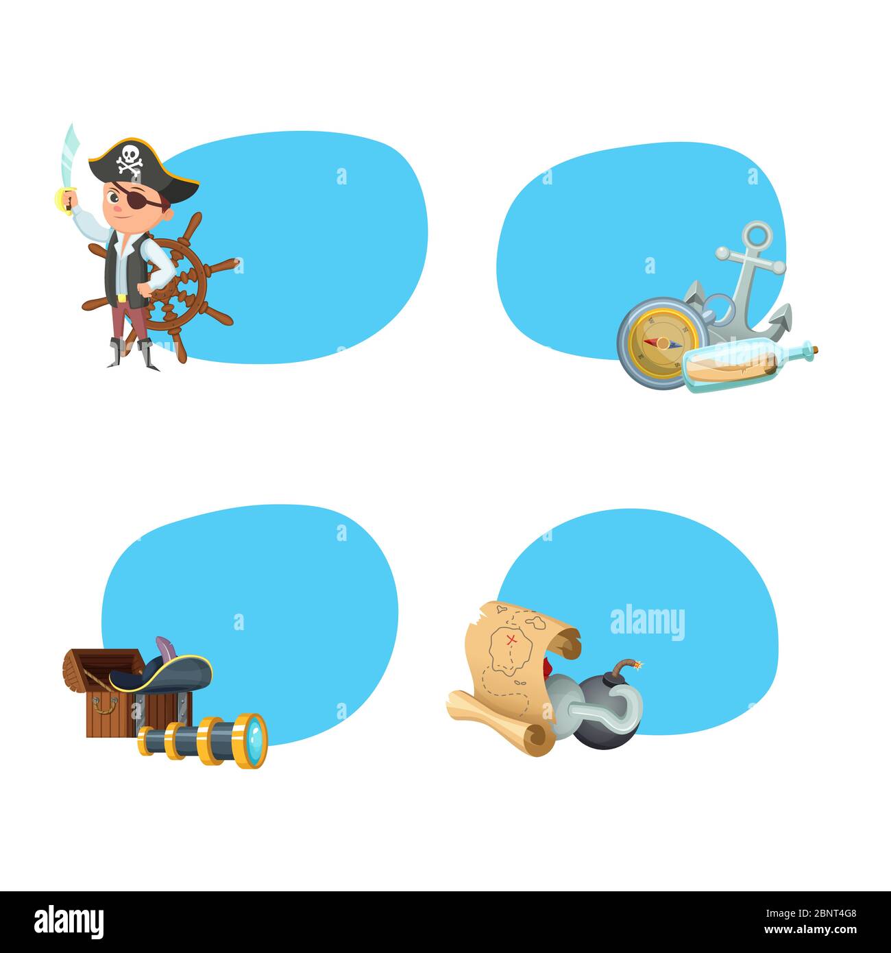 Sea people pirates Stock Vector Images - Alamy