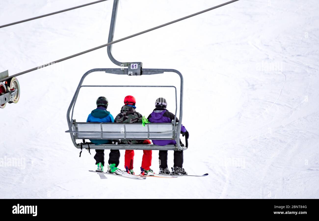 bogus basin ski resort boise, Boise Idaho USA, March 30, 2020 Stock ...