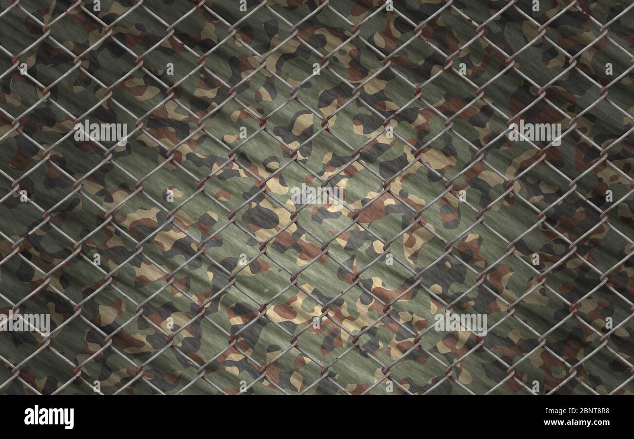 industry chainlink fence background Stock Photo - Alamy