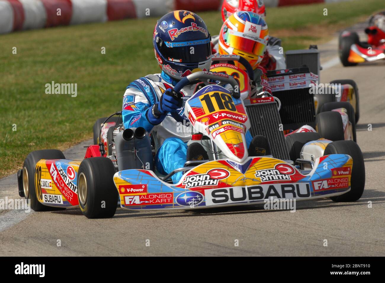 Carlos Sainz during his karting career, the Spanish racing driver has ...