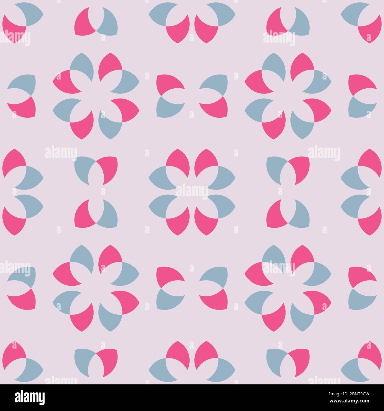 Simple abstract geometric design. Rounded repeated pattern for textile ...