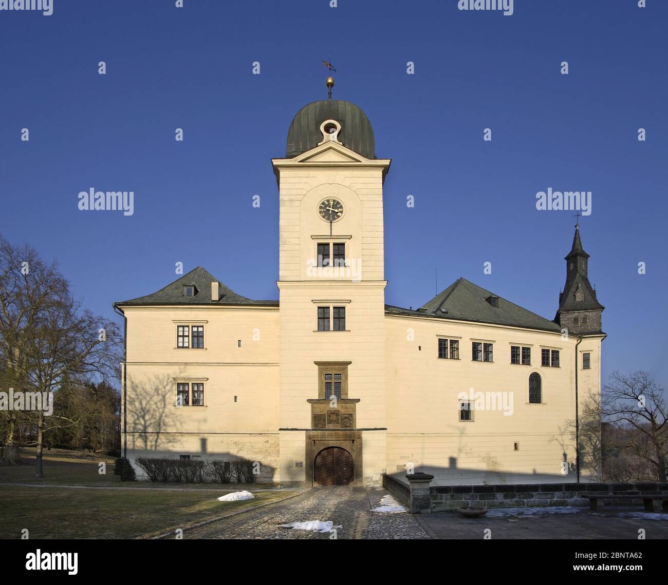 Castle Hruby Rohozec in Turnov. Czech Republic Stock Photo - Alamy