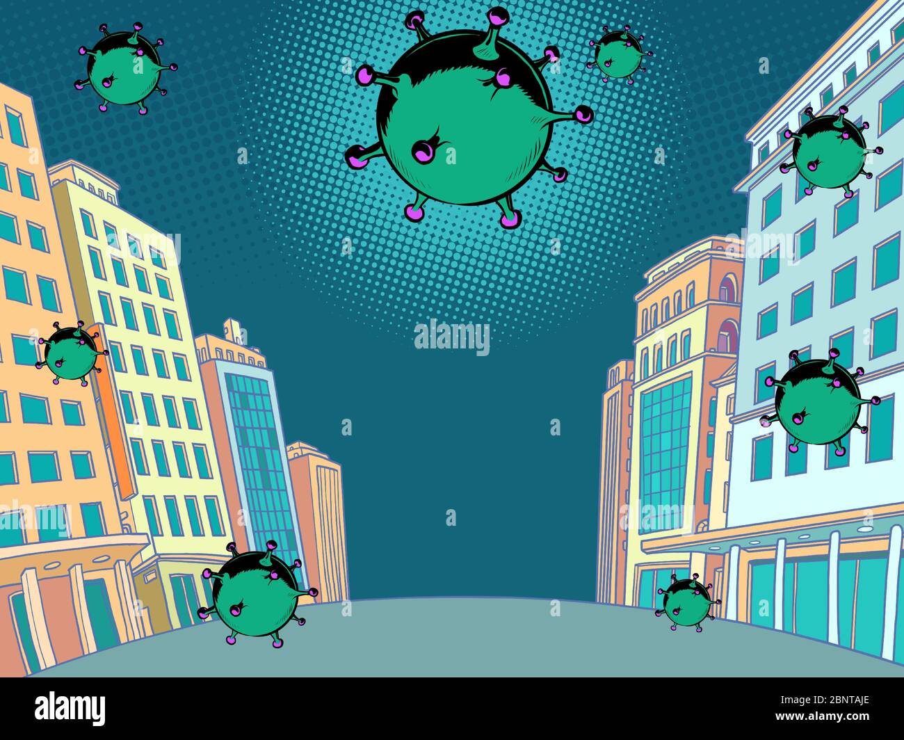 Science city coronavirus Stock Vector Images - Alamy