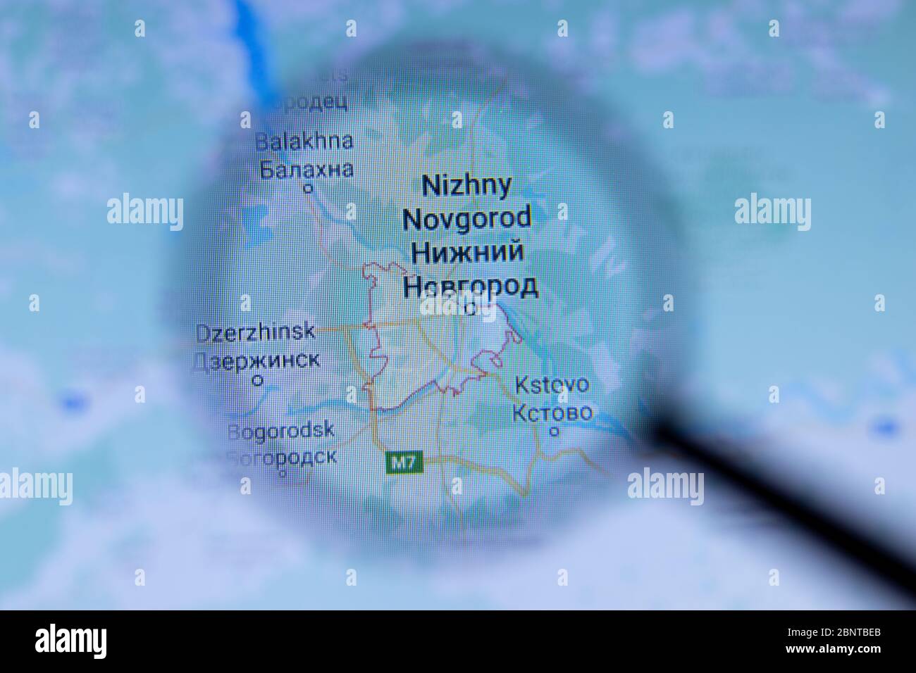 Los Angeles, California, USA - 1 May 2020: Nizhny Novgorod City Town ...