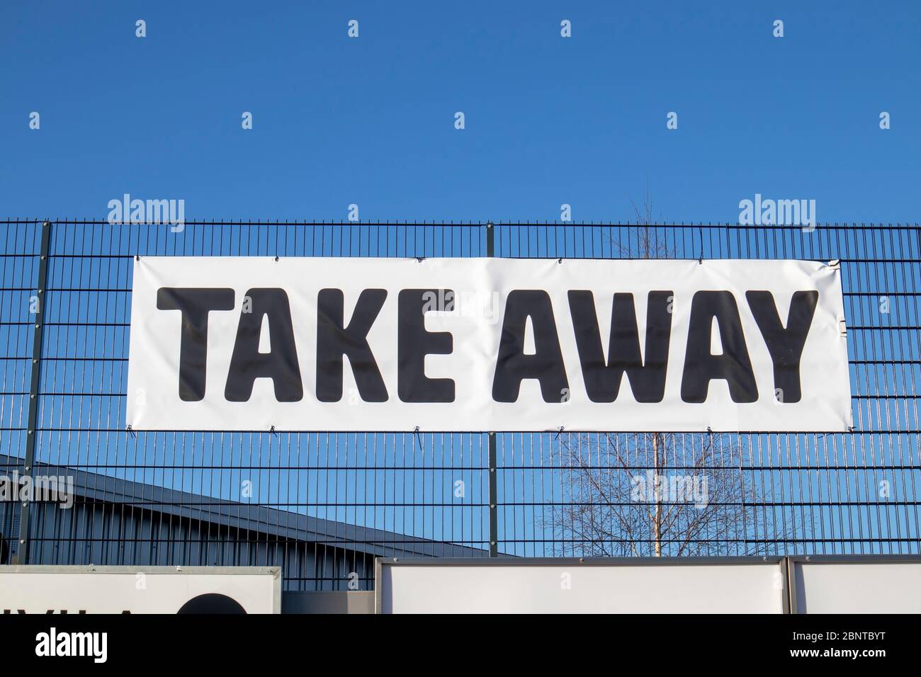 Take away sign hi-res stock photography and images - Alamy