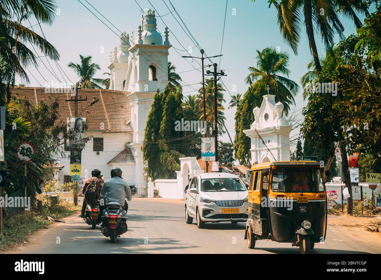 St michael’s church goa hi-res stock photography and images - Alamy