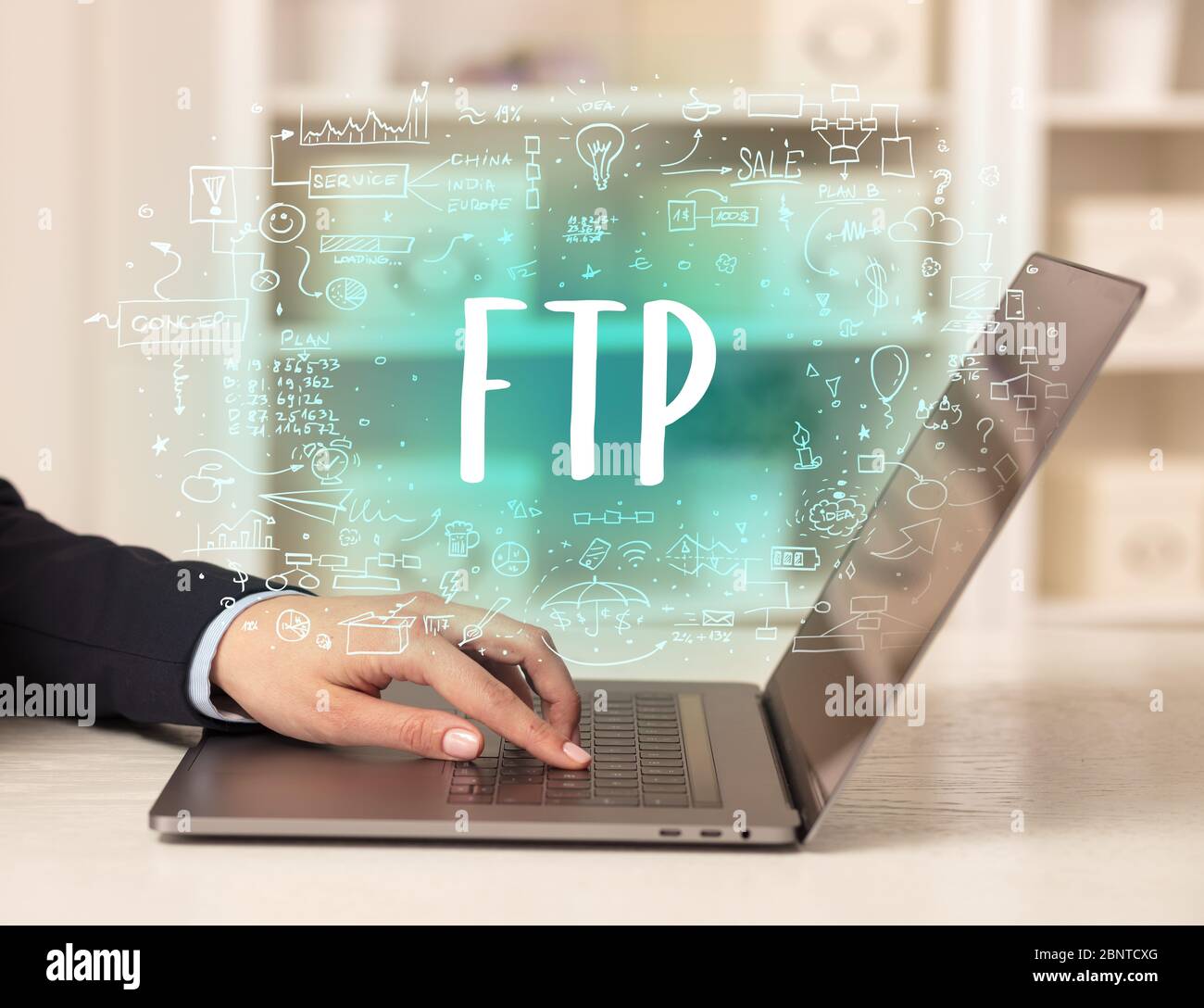 Ftp screen hi-res stock photography and images - Alamy
